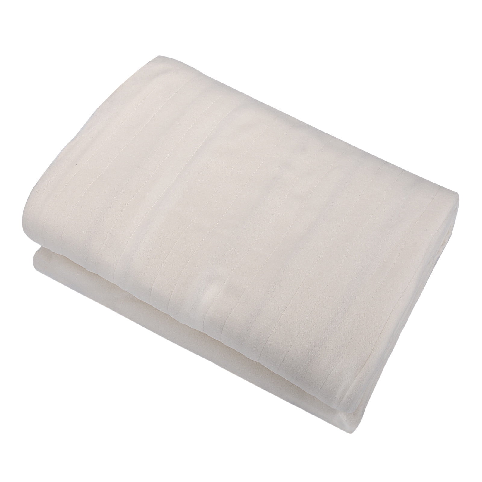 Beige Beige Double Control Electric Heated Blanket With Auto Shut Off ...