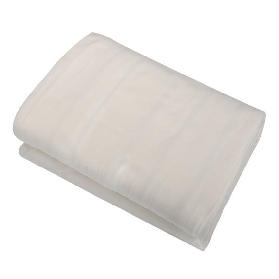 Beige Beige Double Control Electric Heated Blanket With Auto Shut Off ...