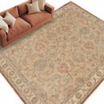 Beige Boho Area Rug 8x10 Washable Rug Non Slip Vintage Ethnic Tribe ...