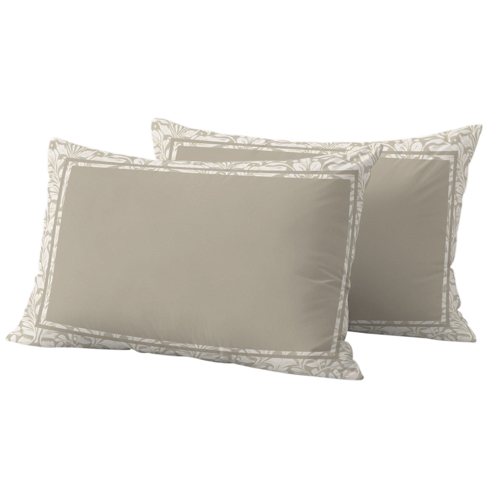 Beige Boho Outdoor Waterproof Pillow Covers, Farmhouse Minimalist ...