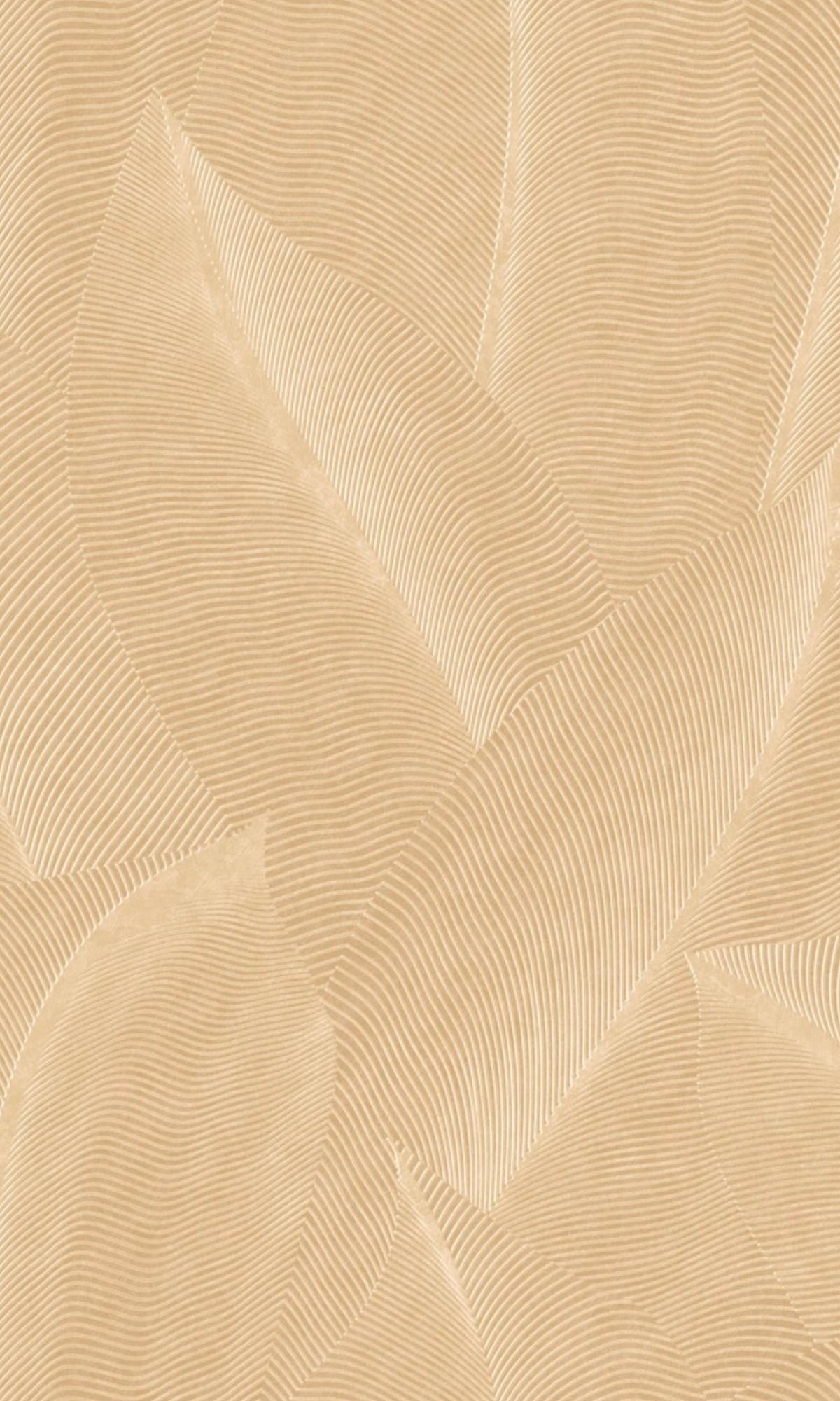 Beige Bold Digital Like Leaf Wallpaper, Double Roll, 57 sqft - Walmart.com