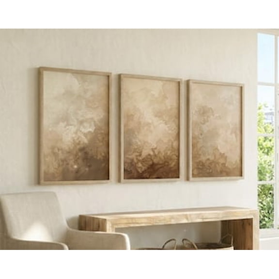 Beige and Gold Wall Art Â· Prints Â· Abstract Art Minimalist Wall Art ...