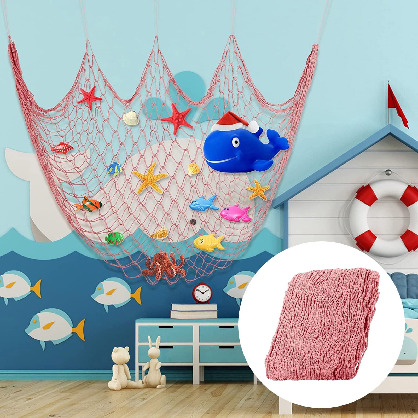 Beige Cheesecloth Table Fish Net Decoration Party Decor – Cotton ...