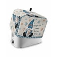 Beige Christmas Toaster Cover 4 Slice, Large Kitchen Appliance Covers ...