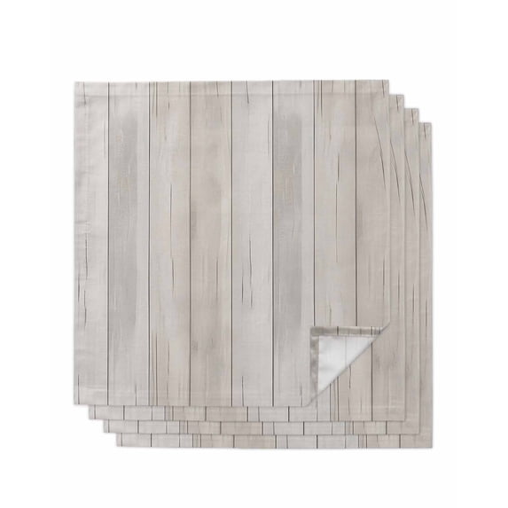 Beige Cloth Napkins Set of 4 Reusable Dinner Napkins, Farmhouse Simple ...