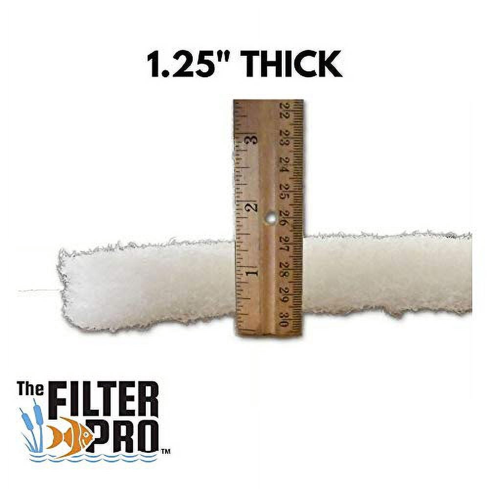 Beige Coarse Filter Media, 1.25" Thick, 24" x 56" Roll, Perfect for ...