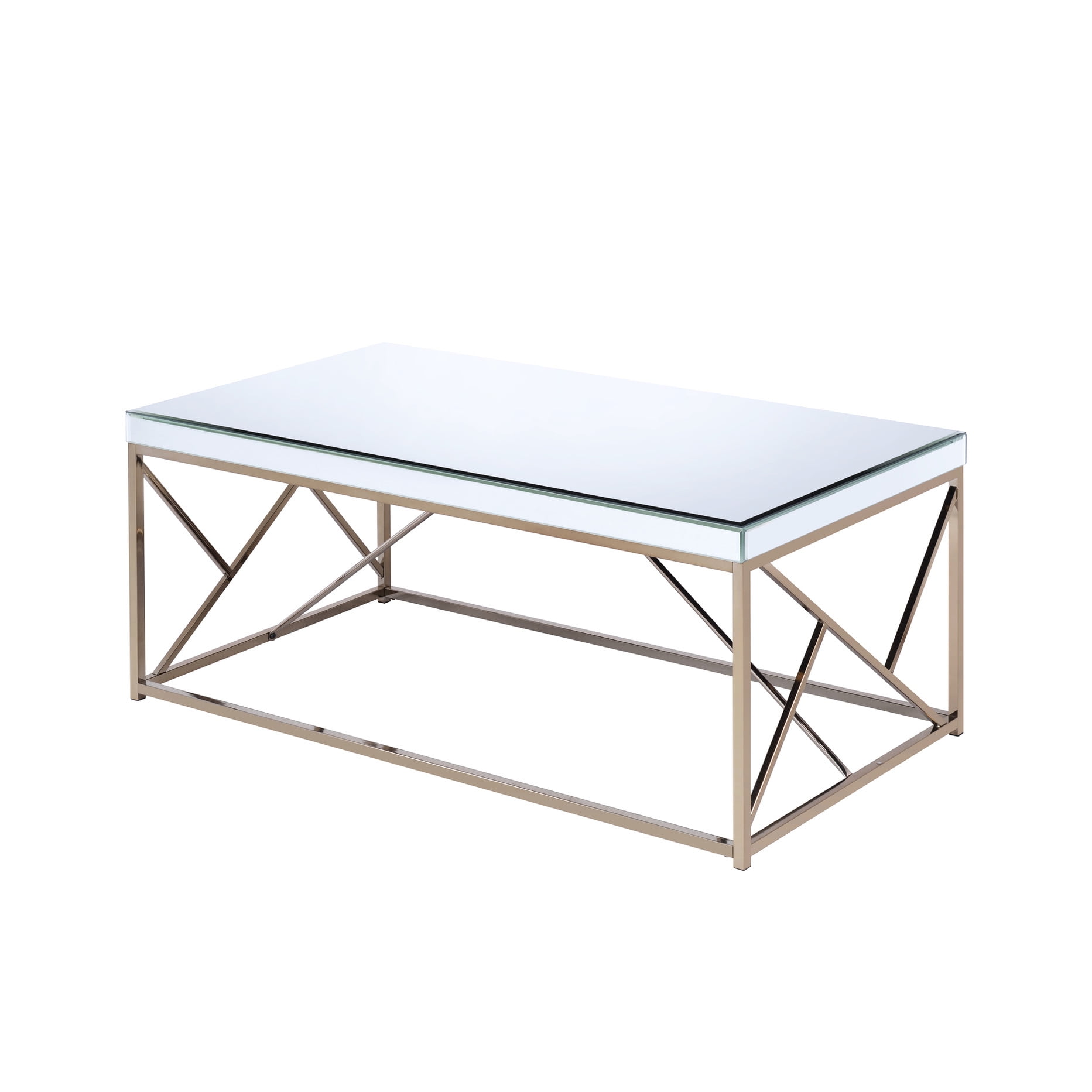 Beige Cocktail Table with Iron Base | Used in Modern Office Lobbies ...