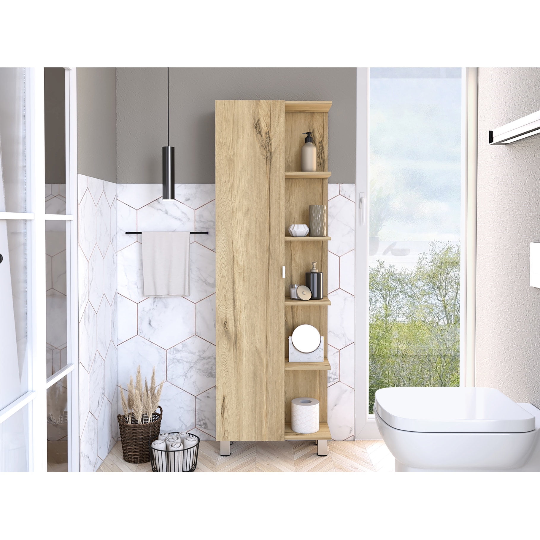 Beige Color & Ample Storage - Aesthetic and Practical in Small Spaces ...