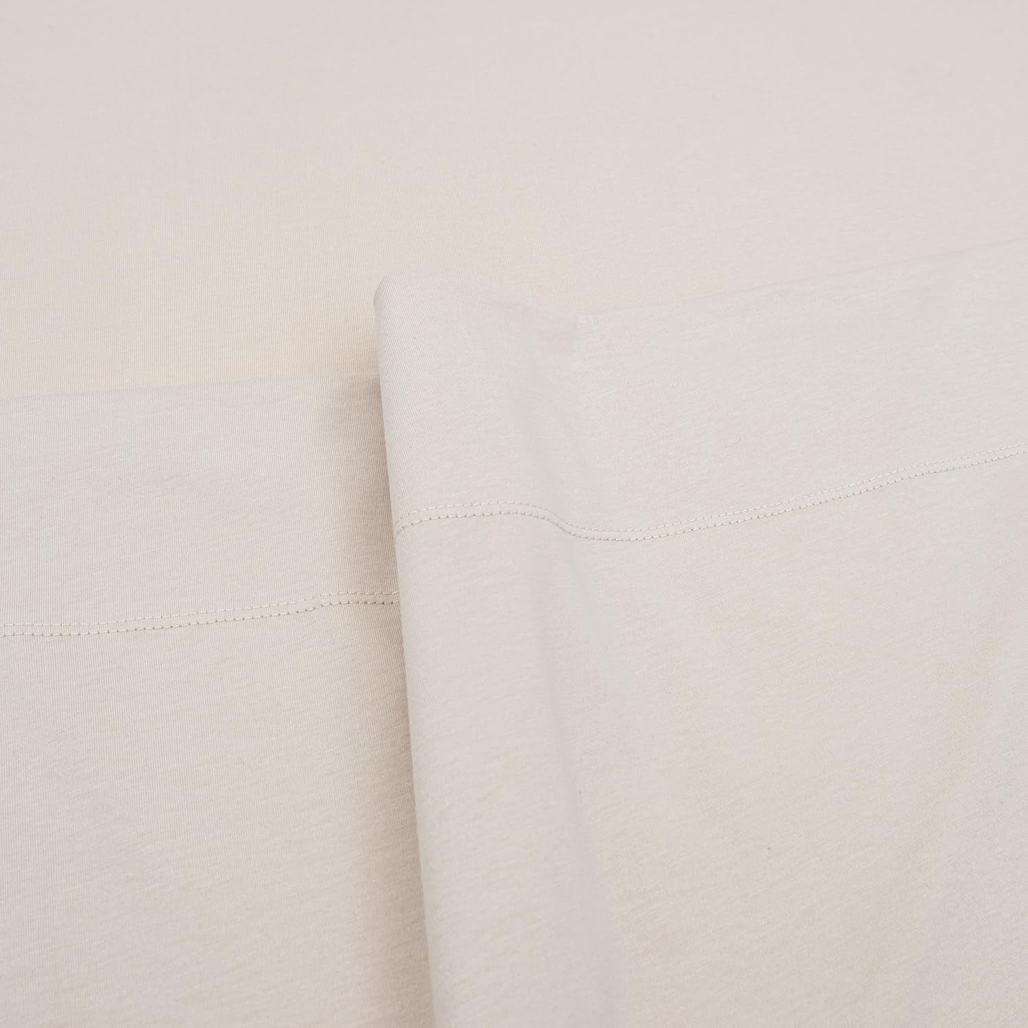 Beige Cotton Knit Duvet Envelope System with CloudFit Technology All ...