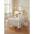 Beige European Style Tablecloth With Ruffled Lotus Edge, Minimalist ...