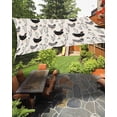 Beige Farm Chicken Sun Shade Sail 6.5'X10' Country Farmhouse Black ...