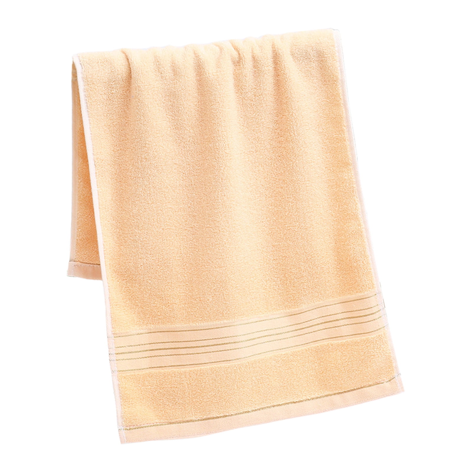Beige Gold Edge Kitchen Towels Pure Cotton Absorbent Quick Dry Dish ...