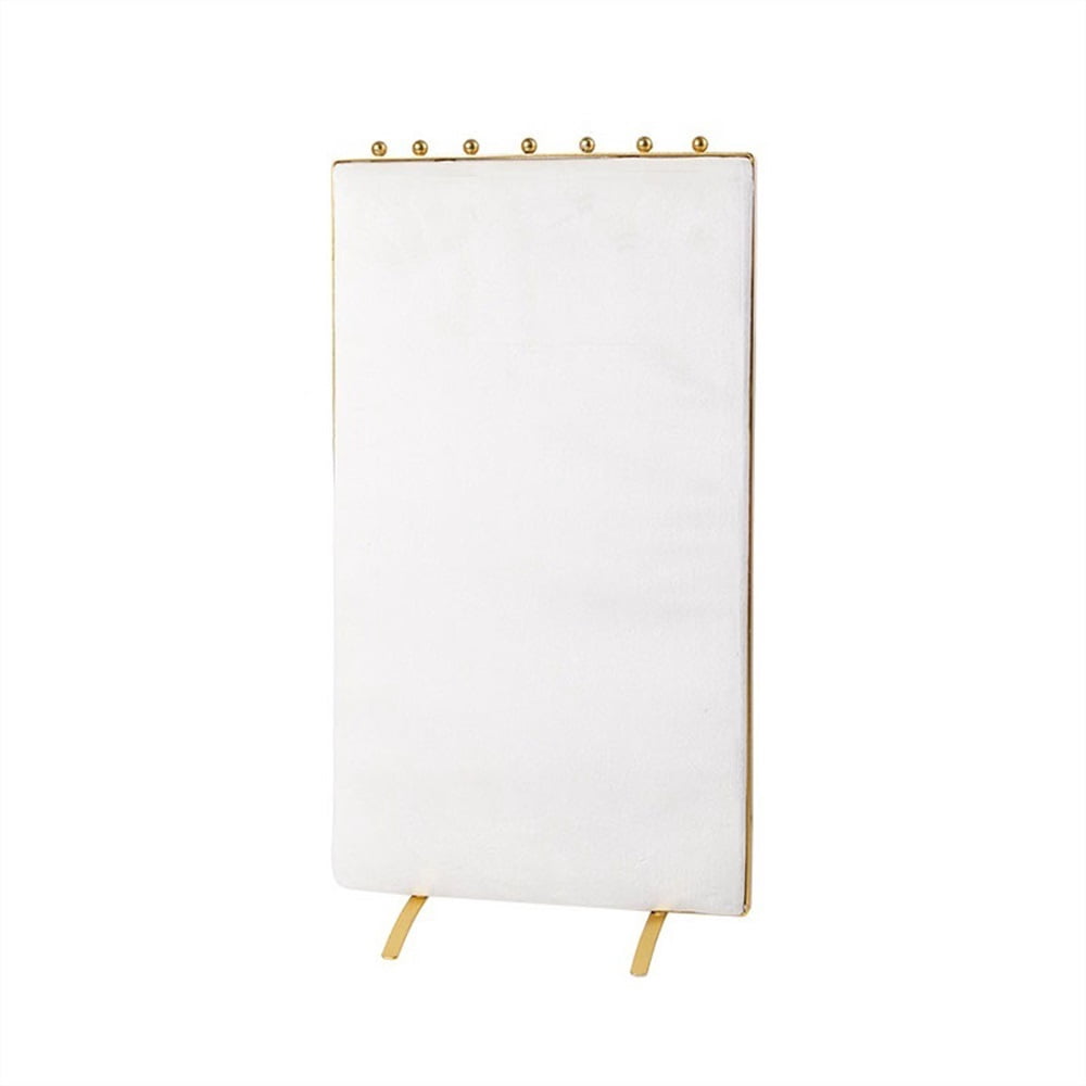 Beige High-grade Jewelry Display Rack Home Jewelry Display Double-sided ...