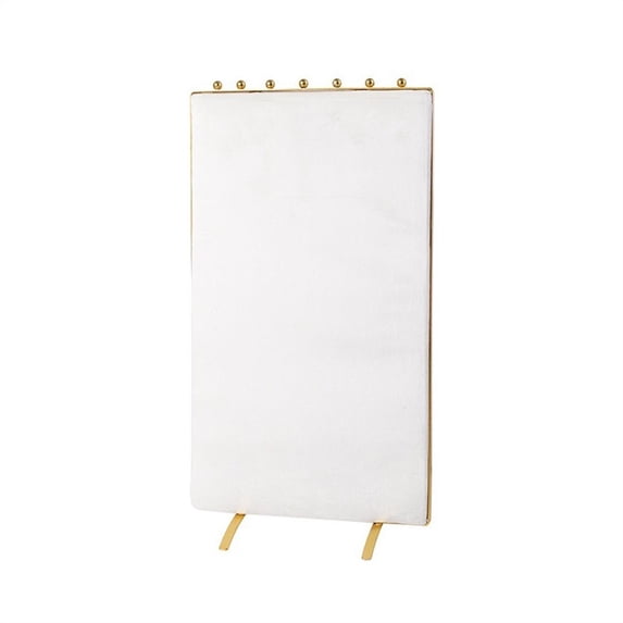 Beige High-grade Jewelry Display Rack Home Jewelry Display Double-sided ...