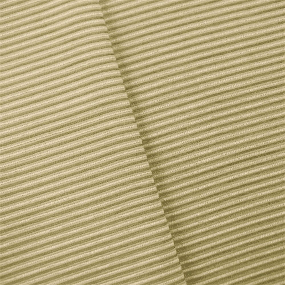 Beige/Ivory Rib Weave Chenille Stripe Home Decorating Fabric, Fabric By ...
