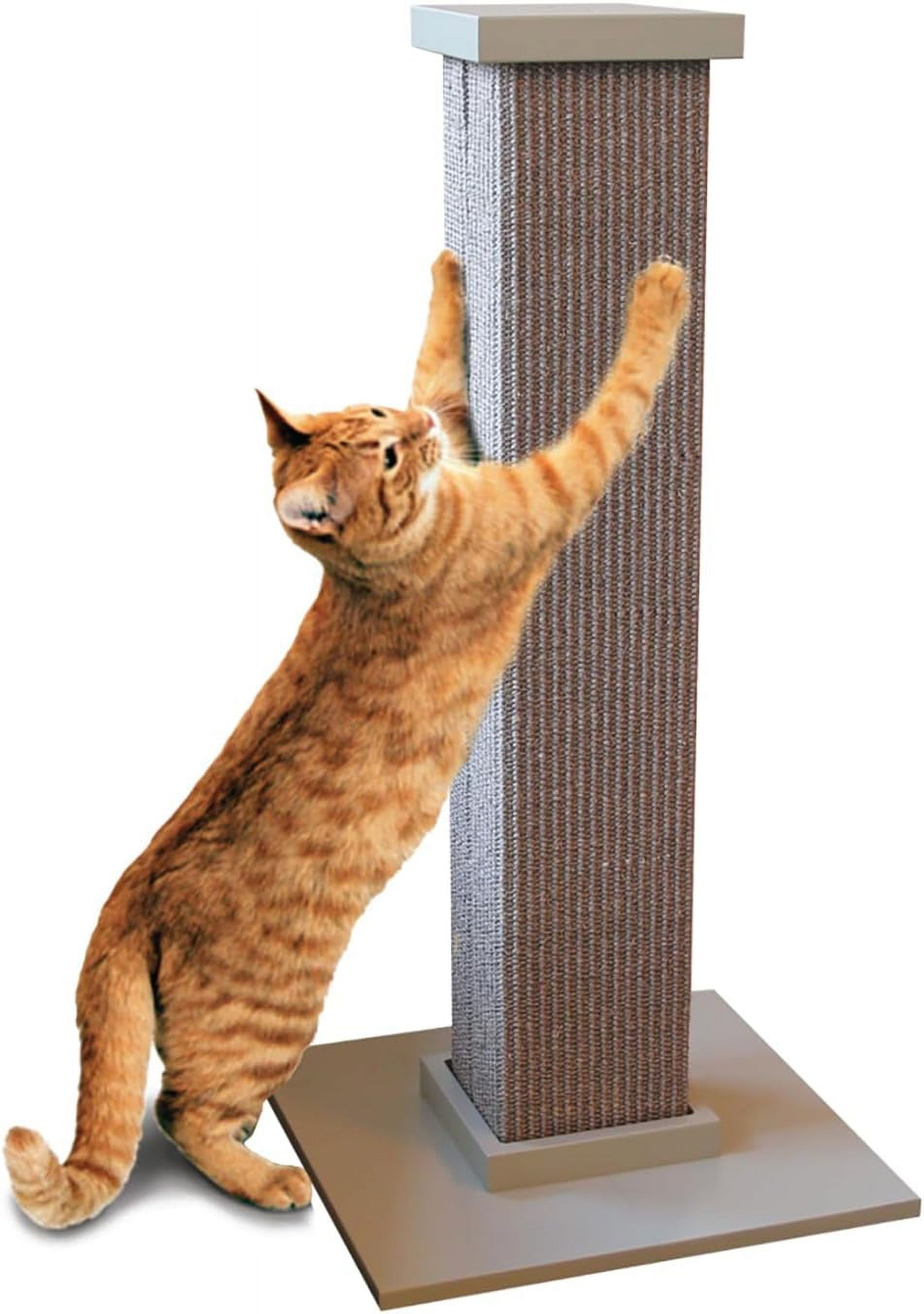 Beige, Large 32 Inch Tower - Sisal Fiber, Simple Design - For All Cats ...