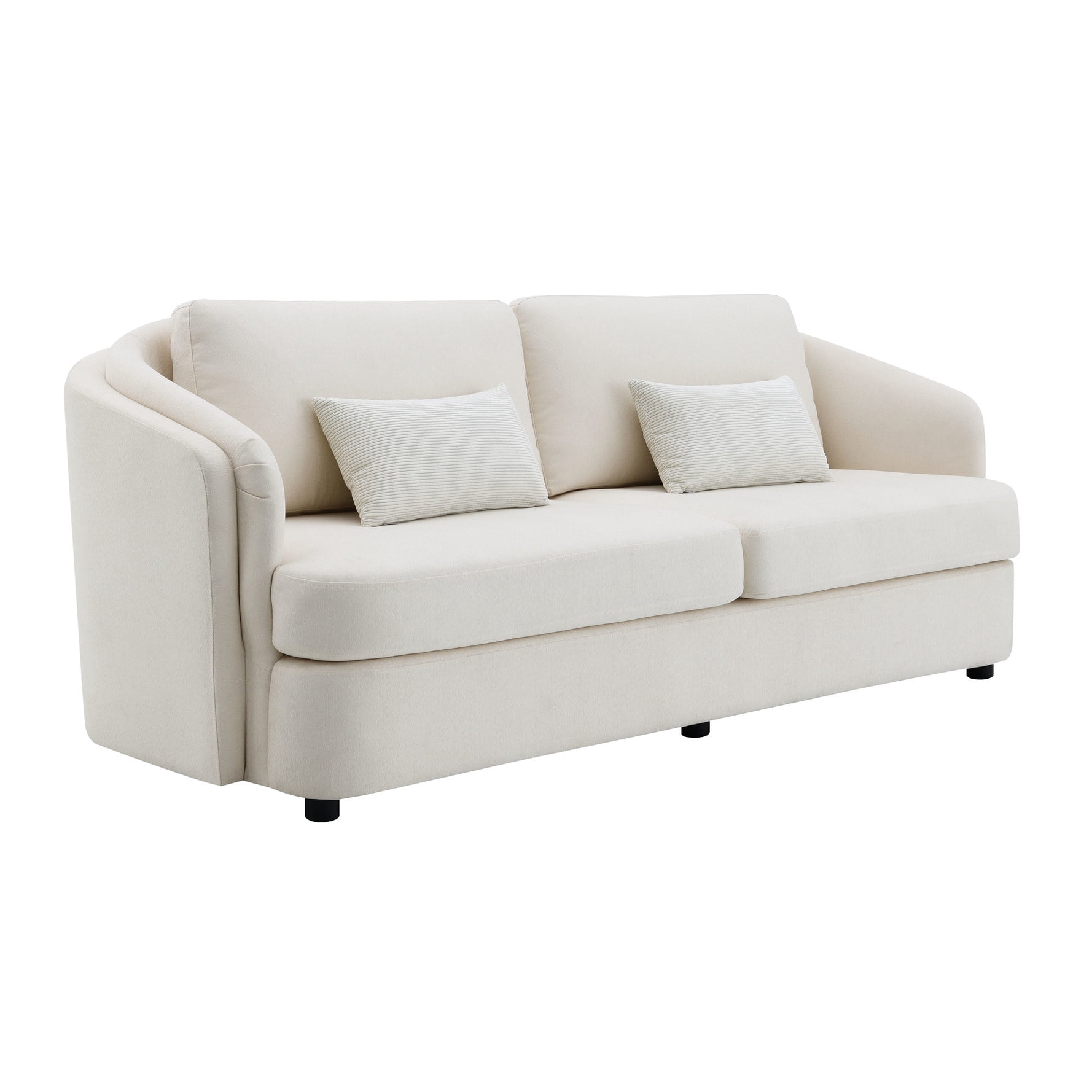 Beige Linen - Superior Comfort and Resilience - Living Room - Timeless ...