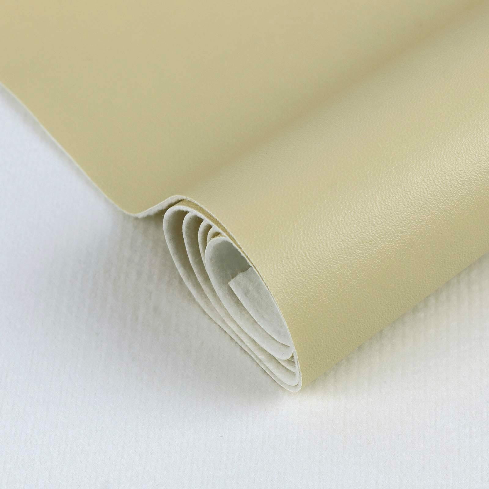Beige Marine Vinyl PU Faux Leather Fabric Home Decor Fabric for Crafts ...