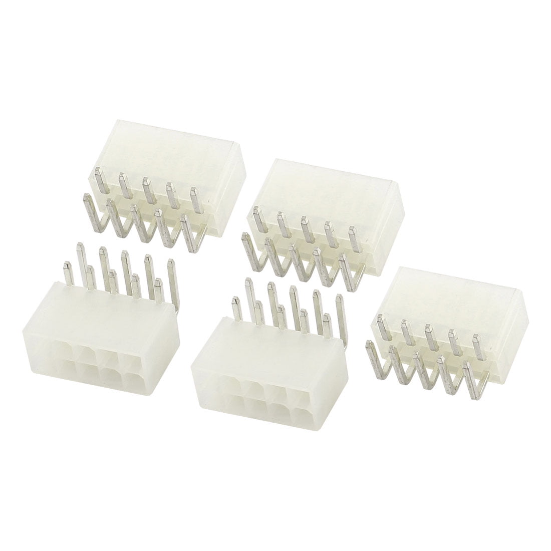 Beige Module PSU 10 Pin Plug Terminal ATX Connector Adapter 5 Pcs ...