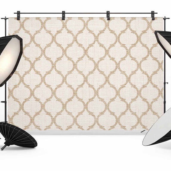 Beige Moroccan Backdrop for Photography,Fabric Photo Background ...