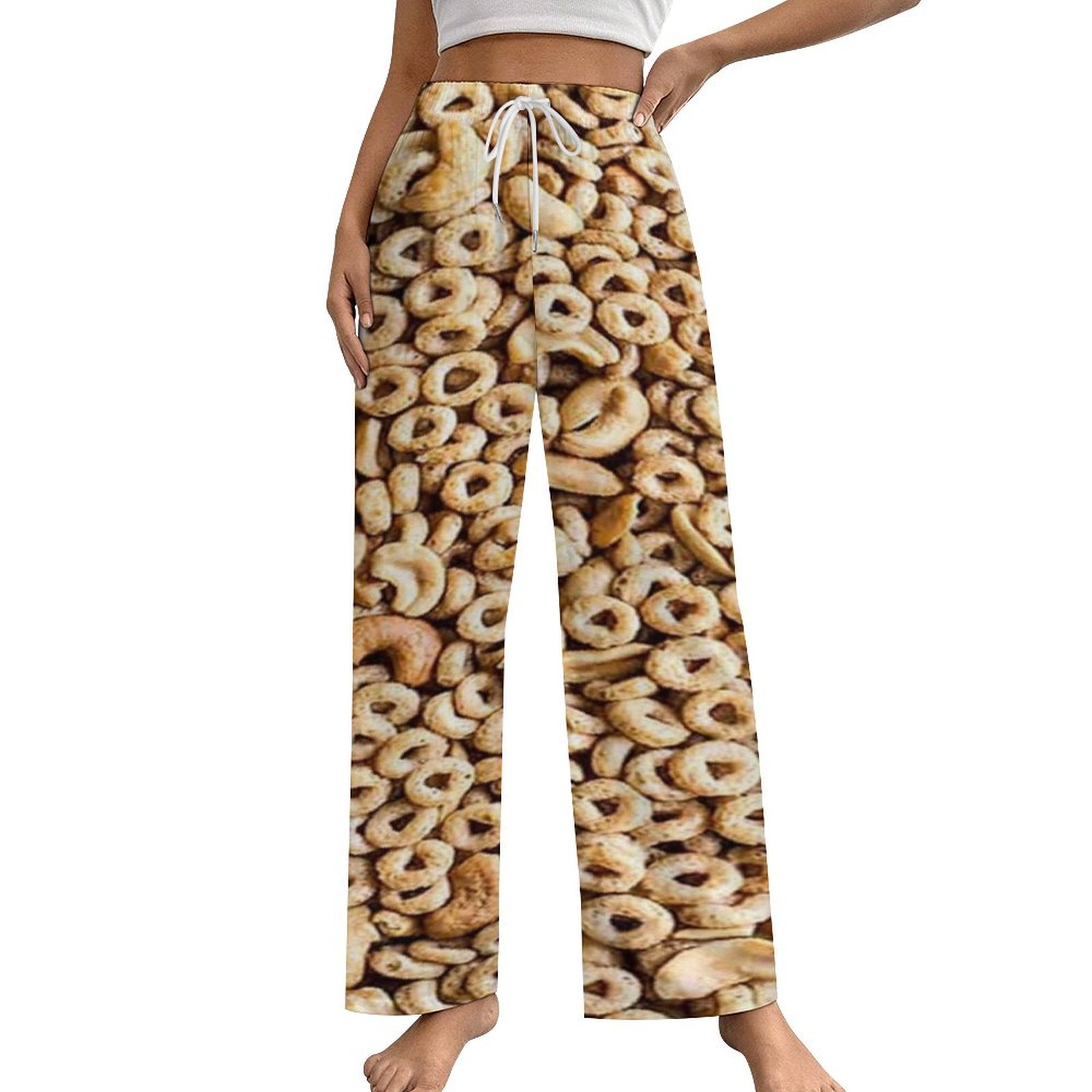 Beige Oat Cereal for A Healthy Cereal Women's Pajamas Pajama Pants ...