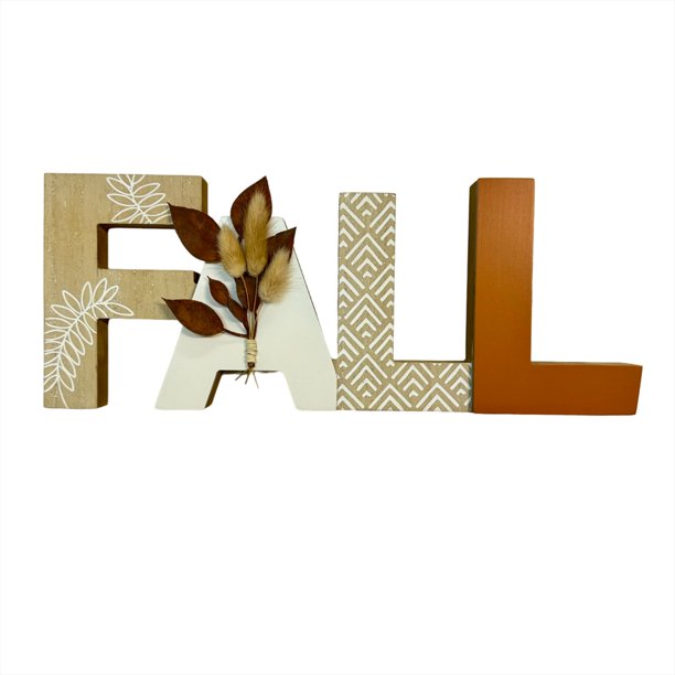 Harvest Die Cut Fall Tabletop Sign, 5.8", by Way To Celebrate - Walmart ...