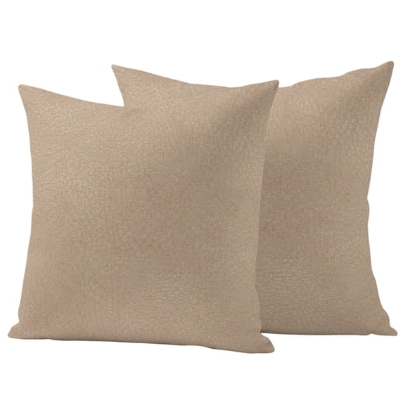Beige Outdoor Pillow Covers Pack of 2 Country Vintage Farmhouse ...