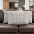Beige Polka Dots Spots Pillow Covers Set of 4, Abstract Modern ...