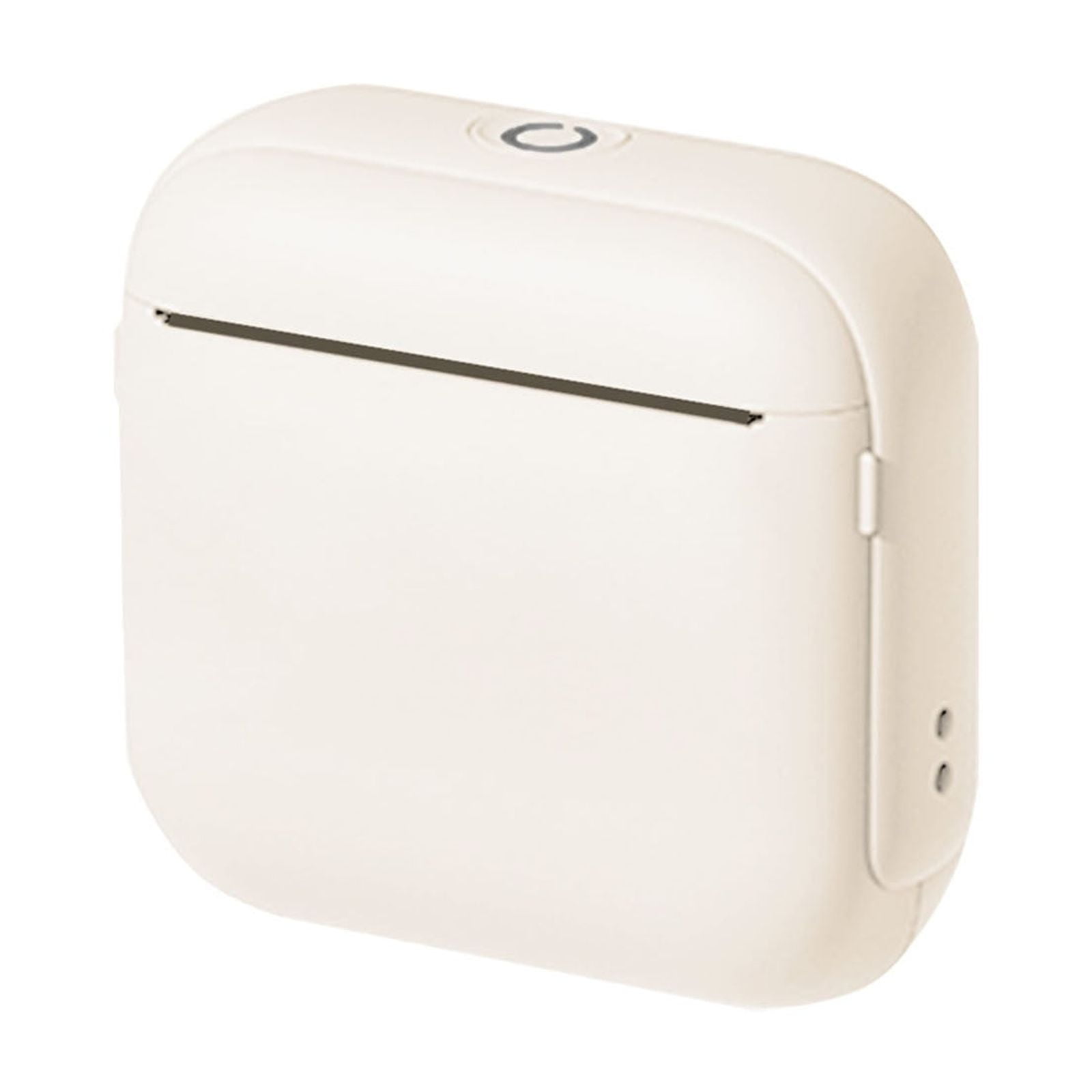 Beige Portable Bluetooth Thermal Label Printer Wireless Adhesive ...
