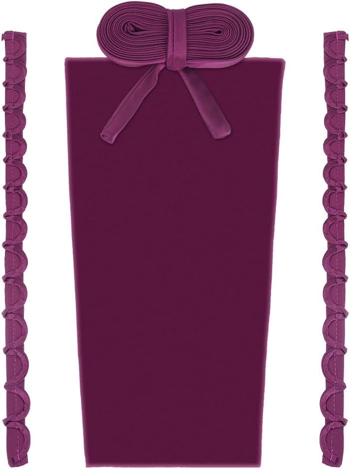 Beige Satin Zipper Replacement Set Satin Corset Back Kit Adjustable DIY ...