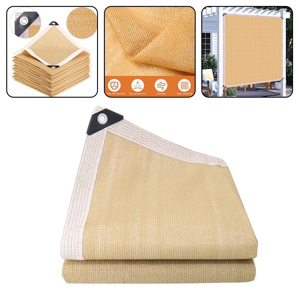 Beige Shading Net Shading Net Outdoor Courtyard Flower Greenhouse ...