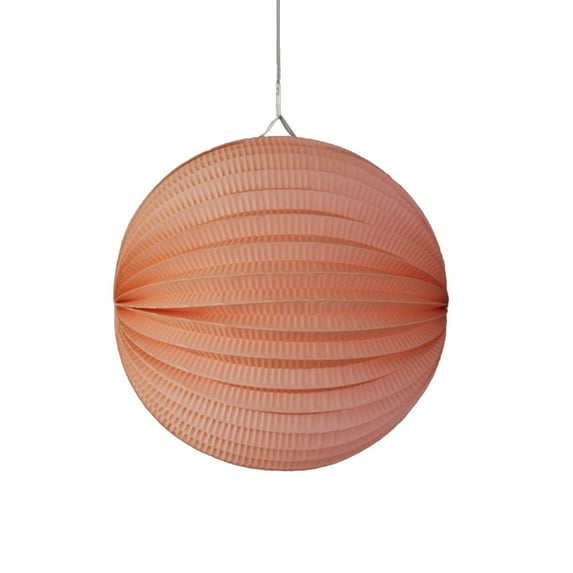 Beige Single Paper Lantern Beige Hanging Decorative Ball For Home Party ...