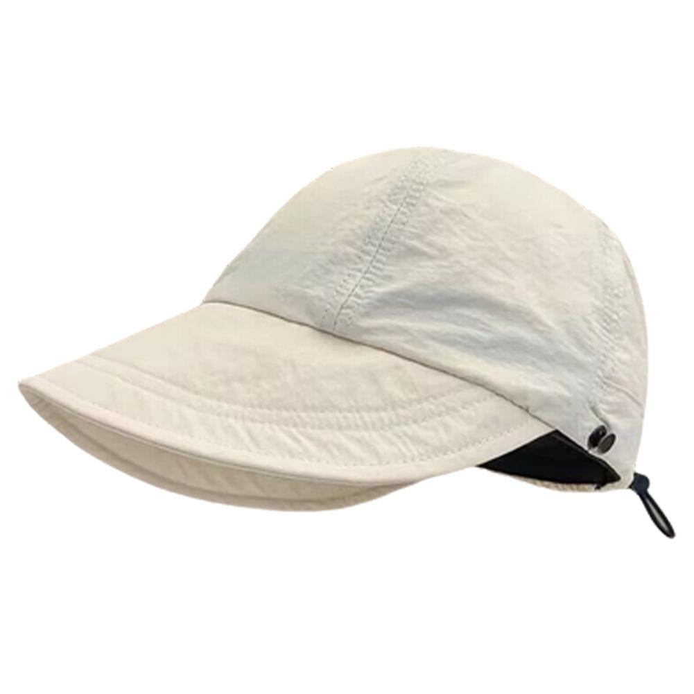Beige Sun Hat For Women Summer Elastic Adjustable New Style Sun Hat ...