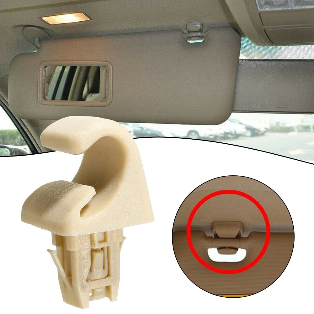 Beige Sun Visor Retainer Clip for Toyota Vehicles - Walmart.com