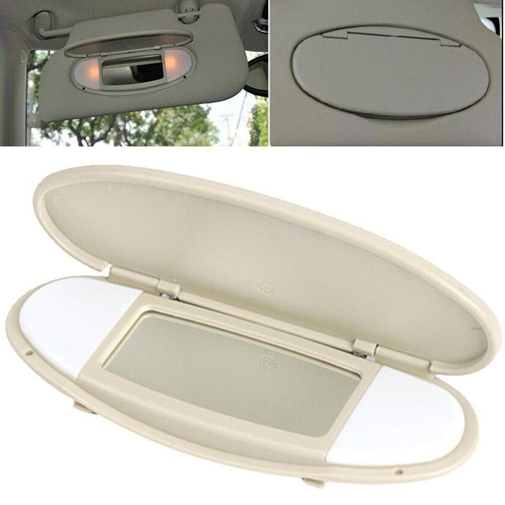 Beige Sun Visor Vanity Mirror Cover For Bmw R55 R56 R60 2007 2008 2009 ...