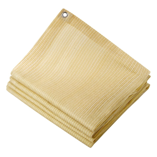 Beige Sunblock Shade Cloth Net,Heavy Duty Shade Fabric,Privacy Netting ...