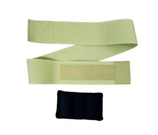 Beige Umbilical Hernia Support Belt Abdominal Navel Truss One ...