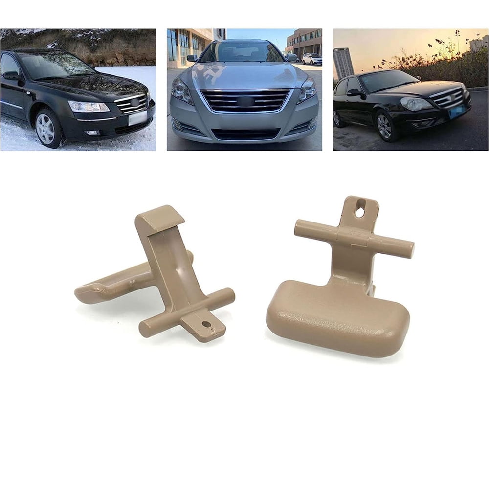 Beige Upper & Lower Center Console Armrest Latch Clips For Hyundai ...
