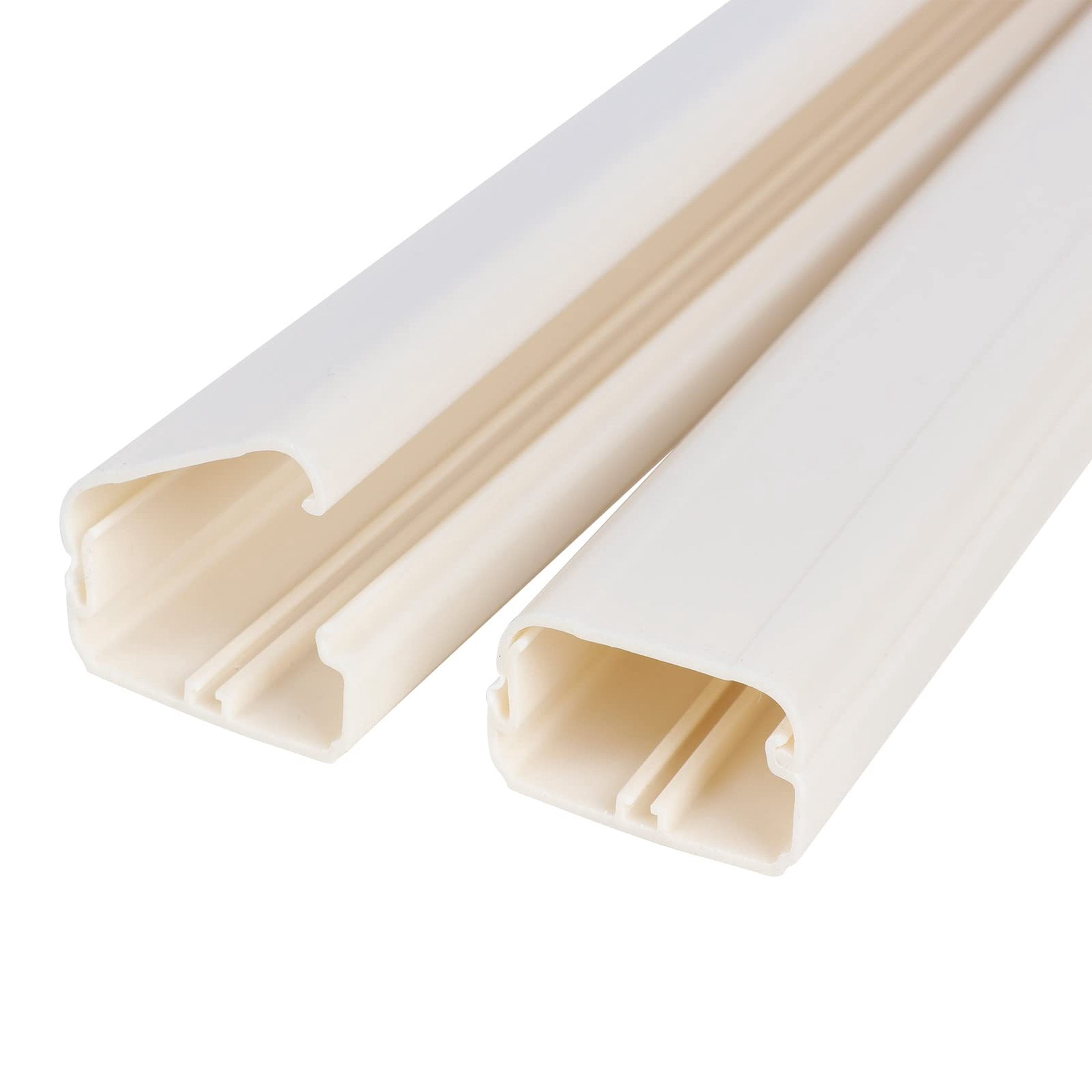 Beige Wall Cable Concealer System for TV and Speaker Wire Management ...