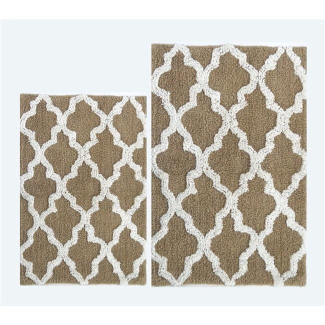Benzara Damask 2 Piece Bath Rug - Walmart.com