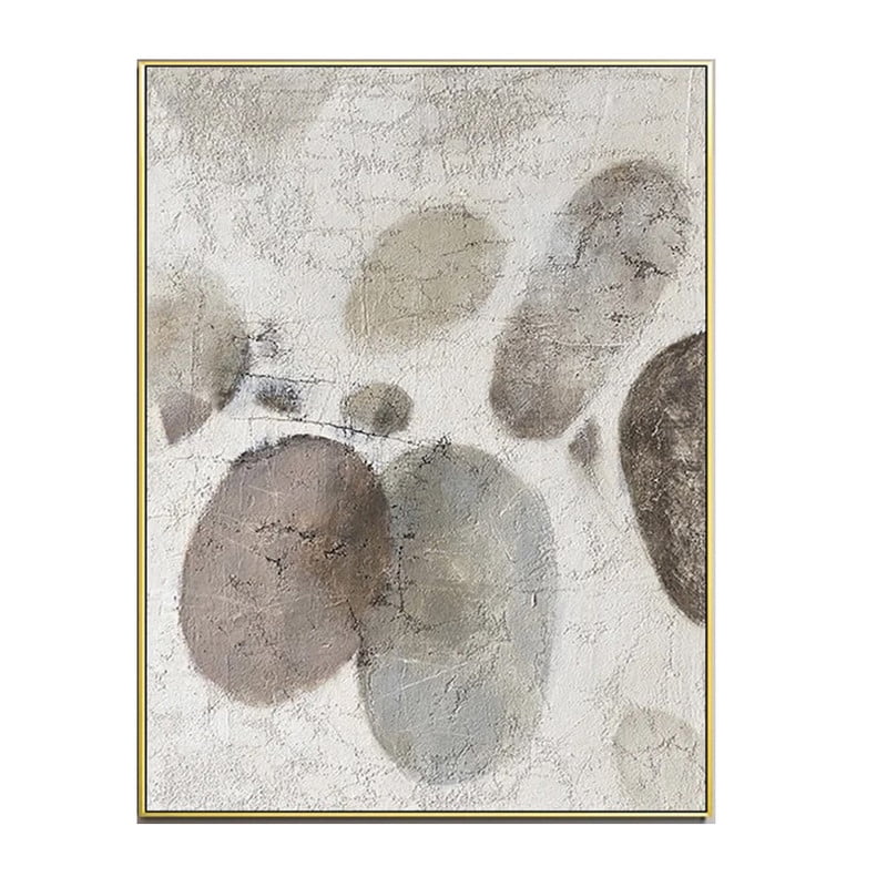 Large Abstract Textured Hand Painted Painting Wall Art On Canvas ...