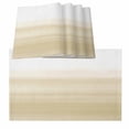 Beige White Stripes Placemats for Dinning Table Set of 4, Farmhouse ...