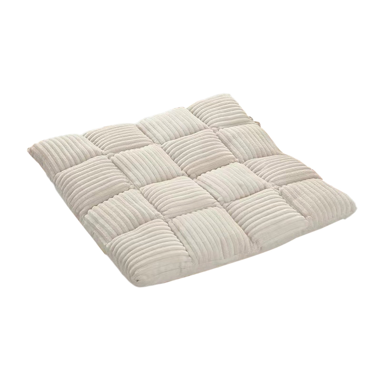 Beige Winter Insulation Cushion Square Seat Pad For Bedroom Living Room ...