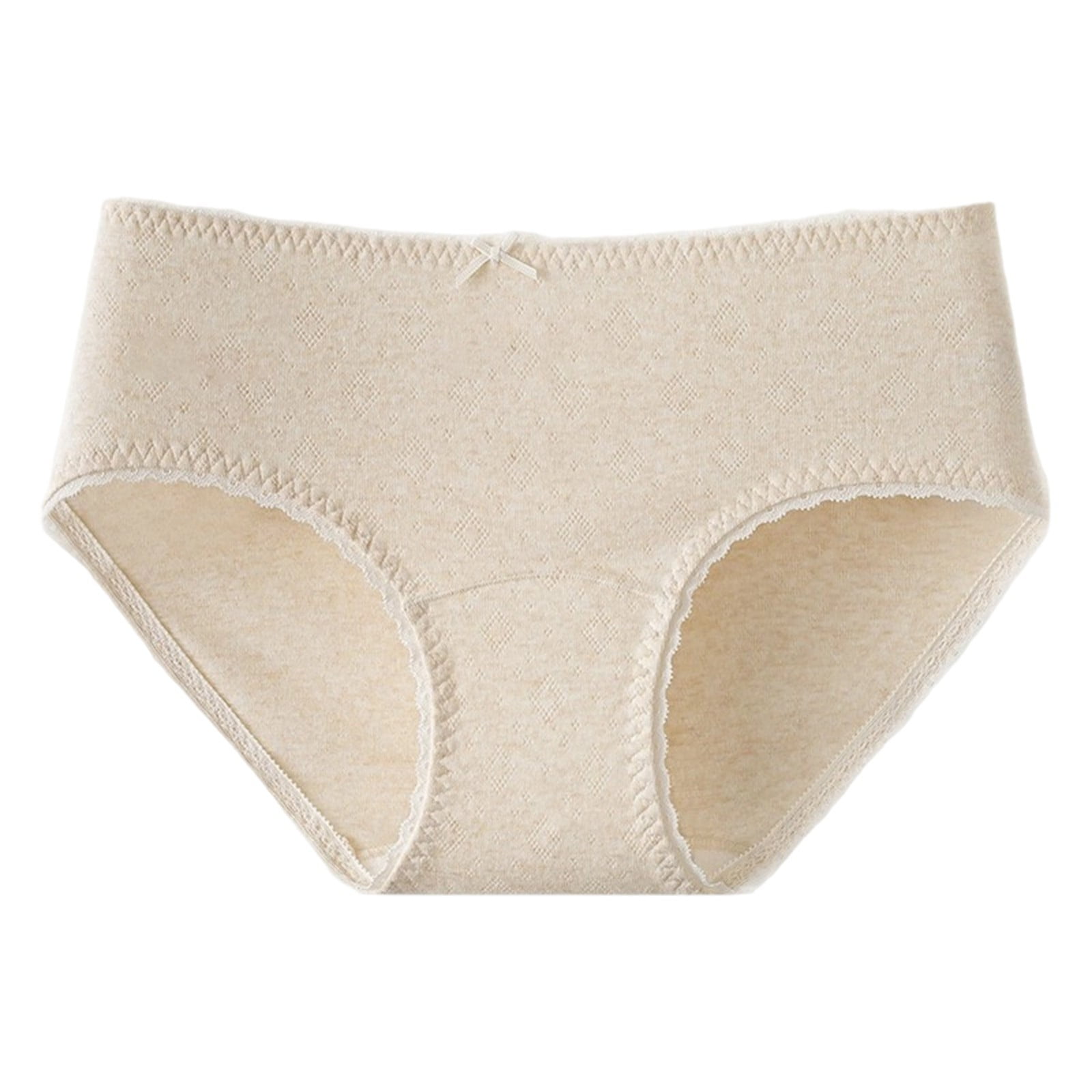 Beige Women's Panties Seamless Panties No Show Underwear With Extended ...