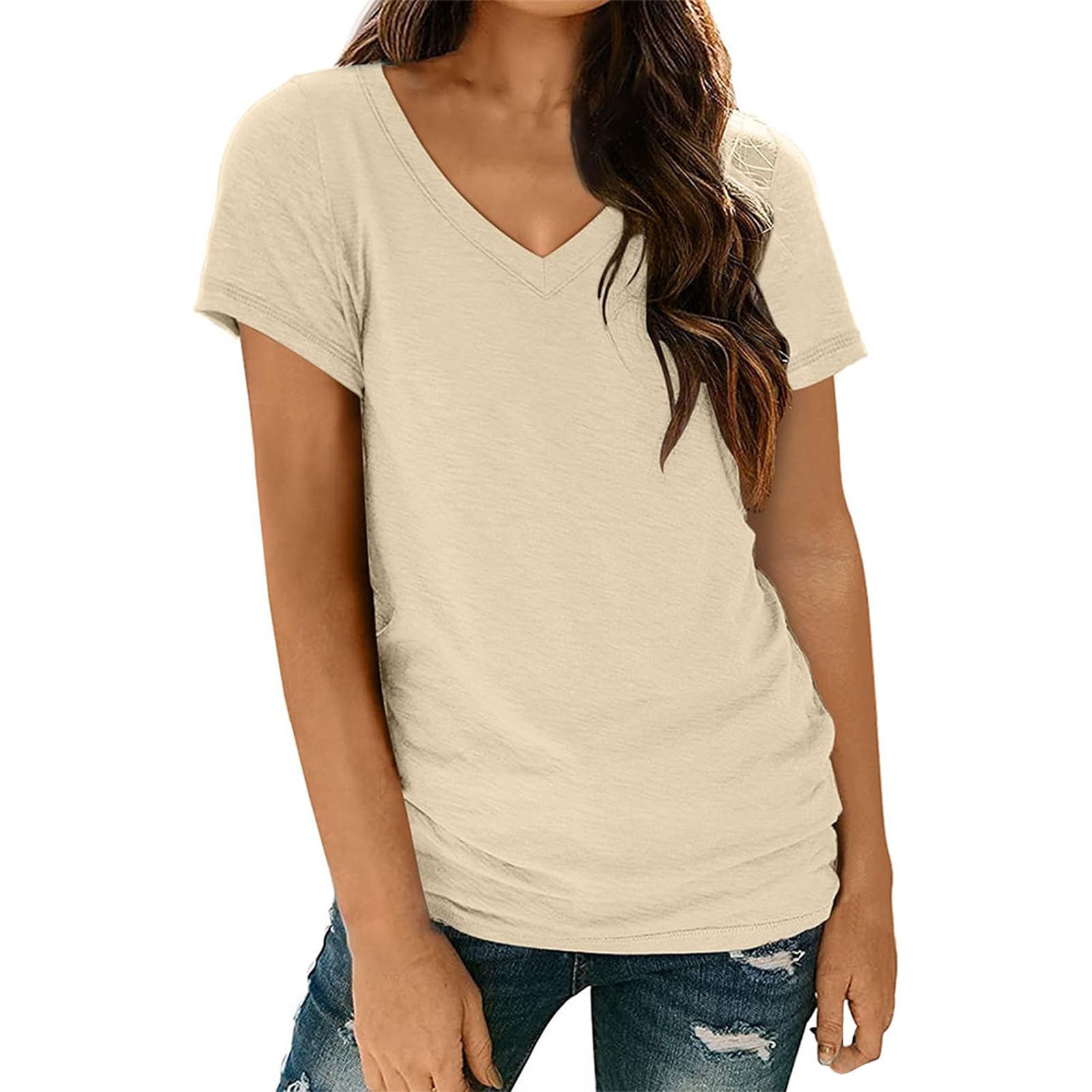 Patlollav Woman Tops for Christmas Deals,Women's Tops Clearance Plaid ...