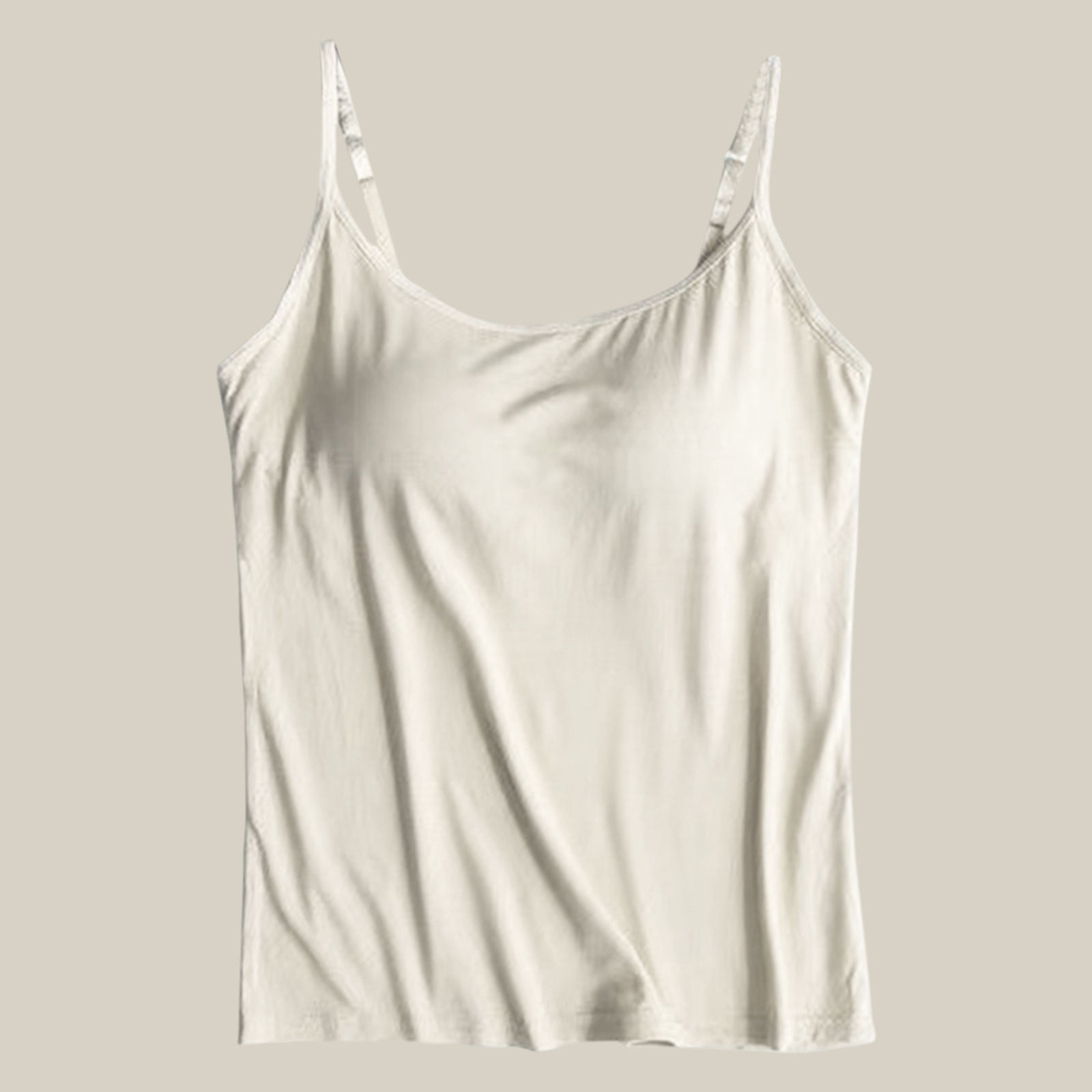 Beige Young Adult Tops Women Back Cardiothoracic Cushion Halter Vest ...