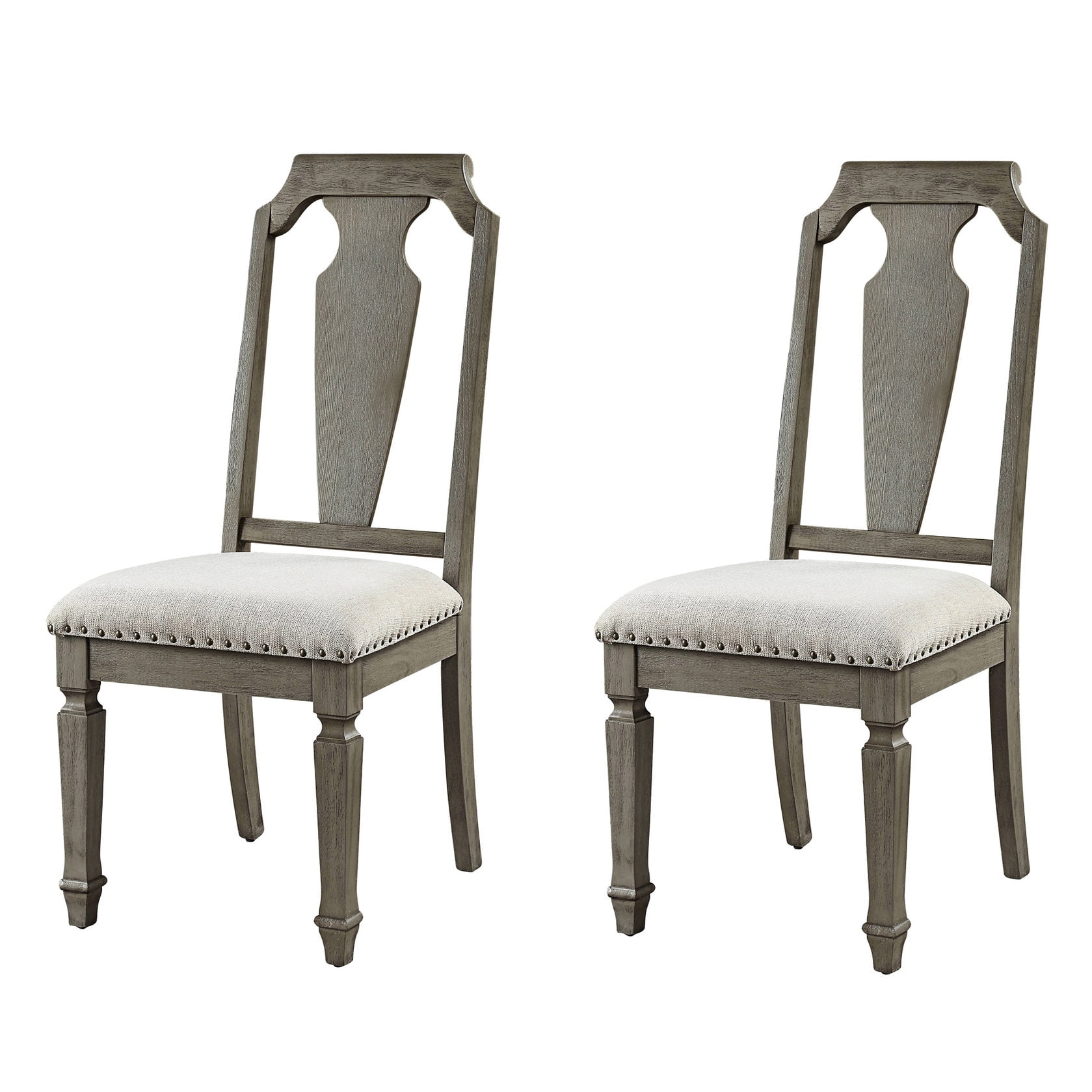 Beige and Grey + Side Chair Set-Dining Room Ensemble + Harmonious and ...