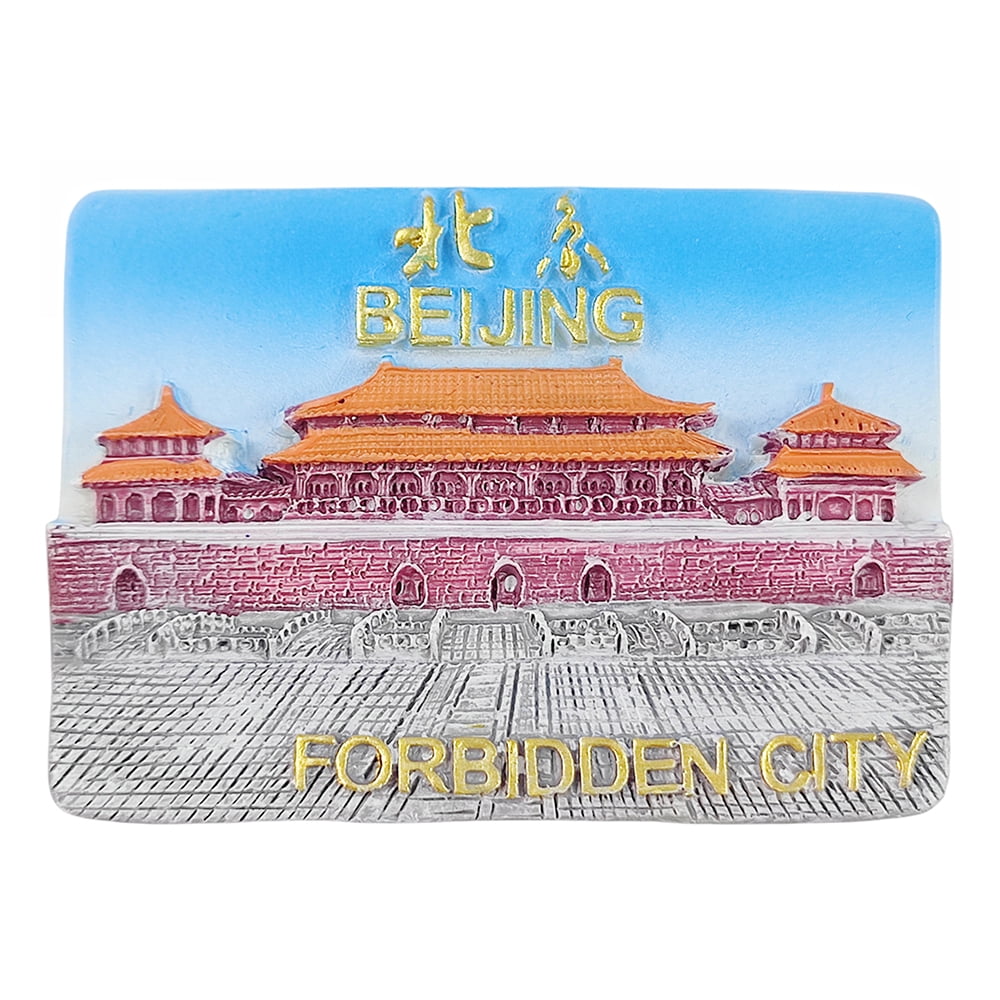 Beijing China 3D Forbidden City Fridge Magnet Souvenir Gift,Resin ...