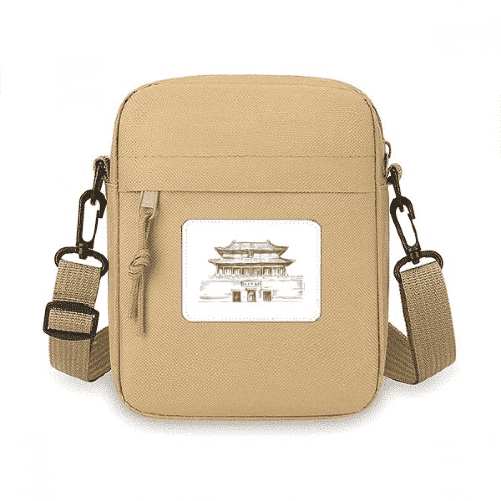 Beijing City Landmark Sketch Crossbody Bag Cell Phone Purses Handbag ...