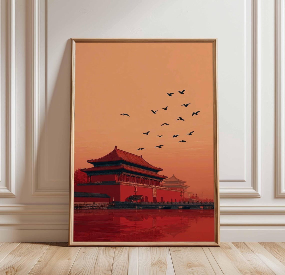 Beijing Forbidden City Chinese Temple Sunset Asian Architecture ...